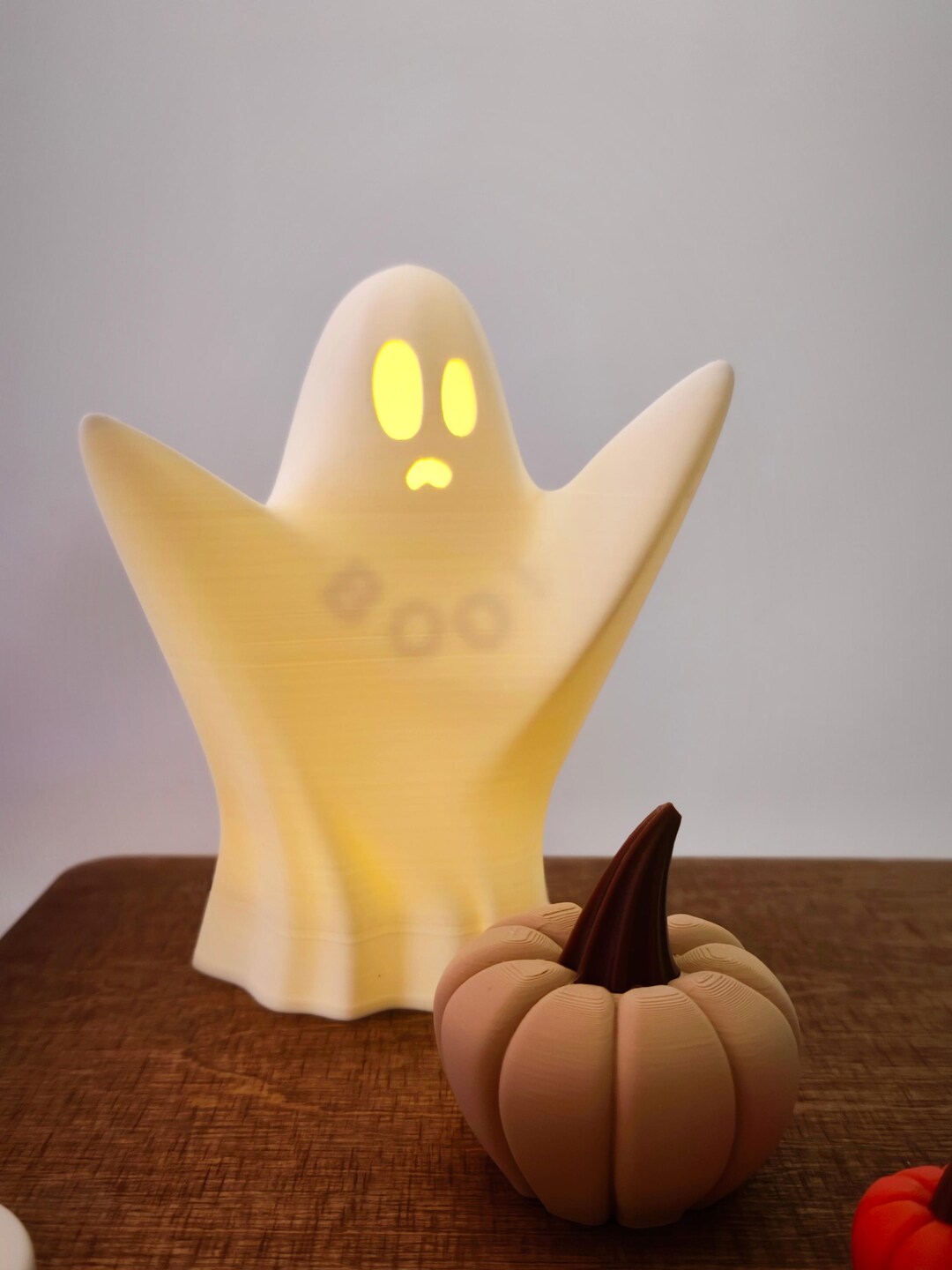 Cute Ghost Lamp STL File 3D Print Model Halloween Decor - Etsy