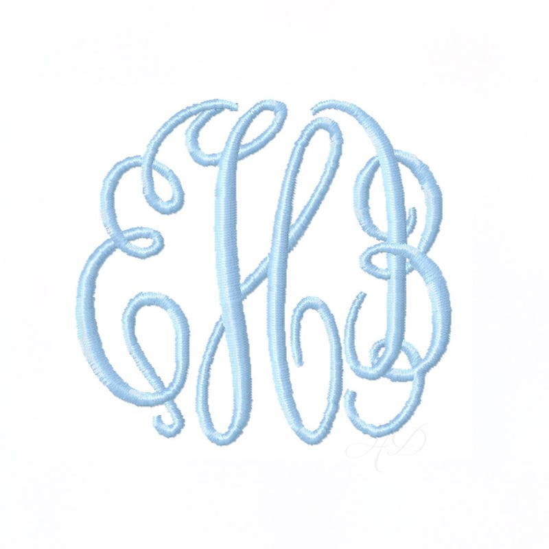 Robe Embroidery Font - Etsy
