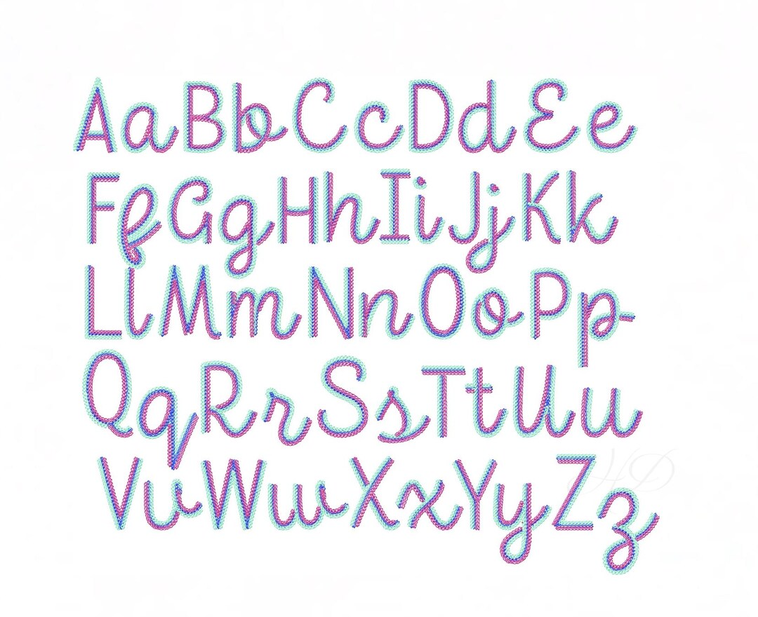 3 Sizes 1", 1.5", 2" Small Bailey Chain Double Satin Package Embroidery ...