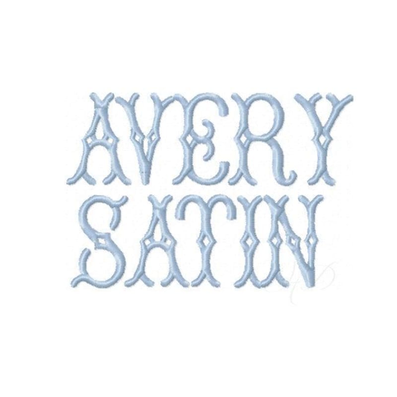 Fishtail Font With Bow - Etsy