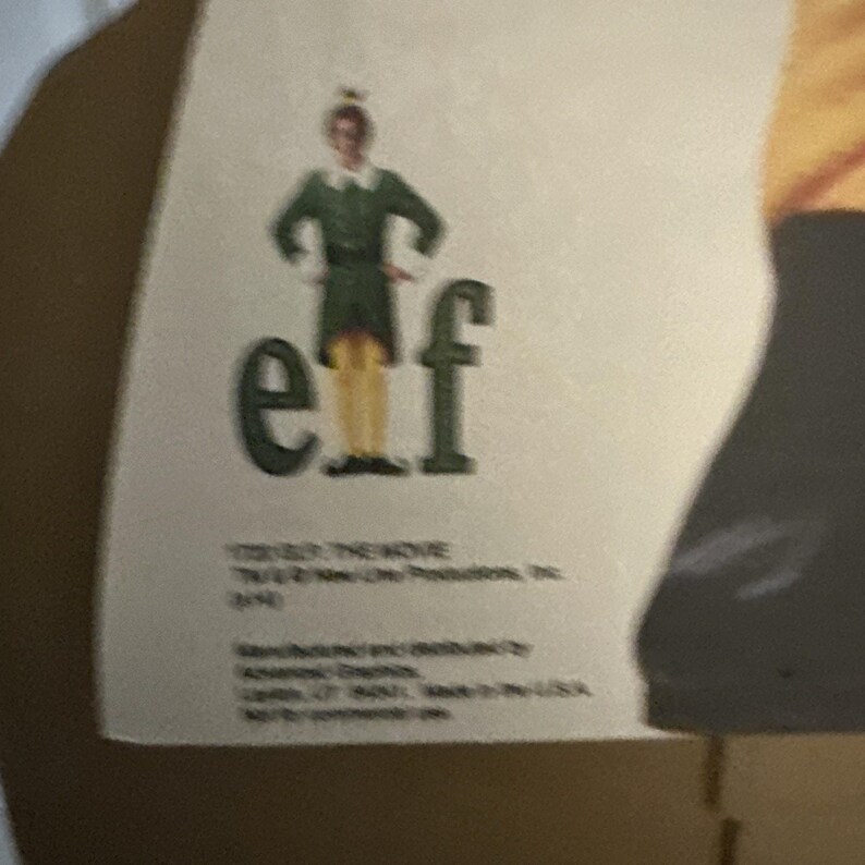 Buddy the Elf Excited Life Size Cardboard Cutout Standup Elf Buddy - Etsy