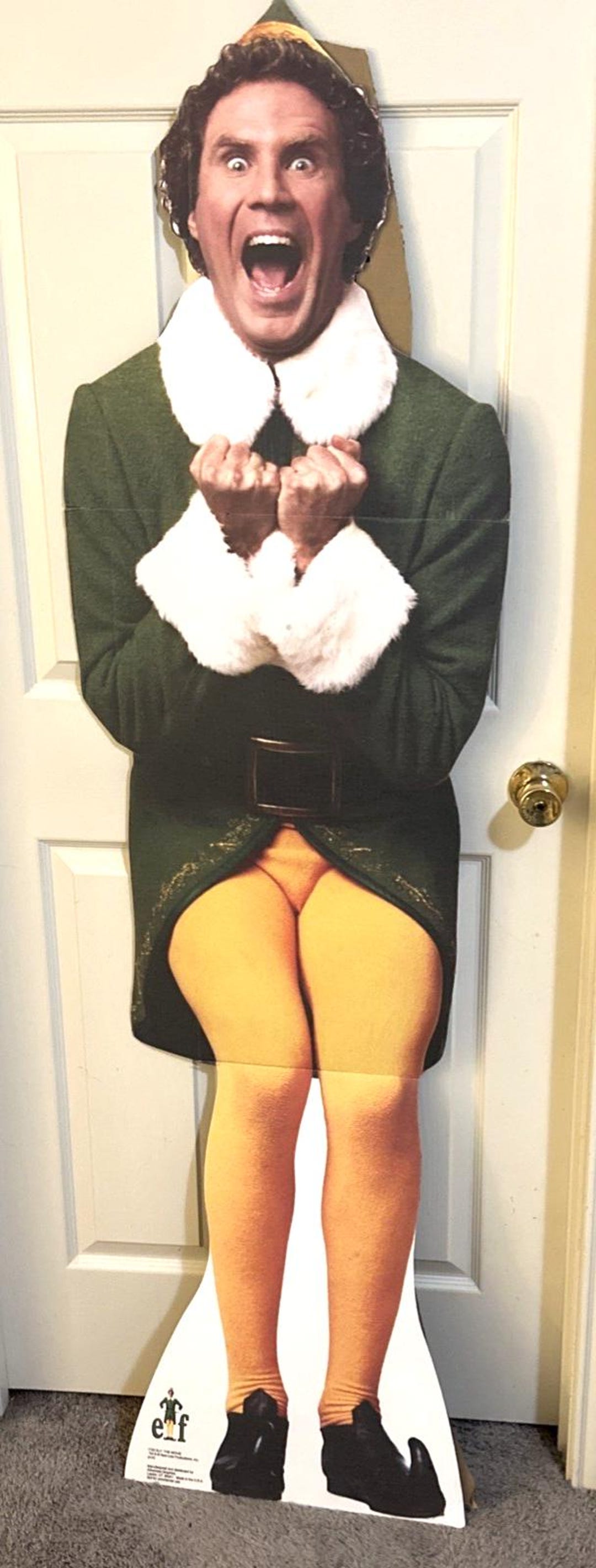 Buddy the Elf Life Size Cardboard Cutout Standup - Etsy Australia