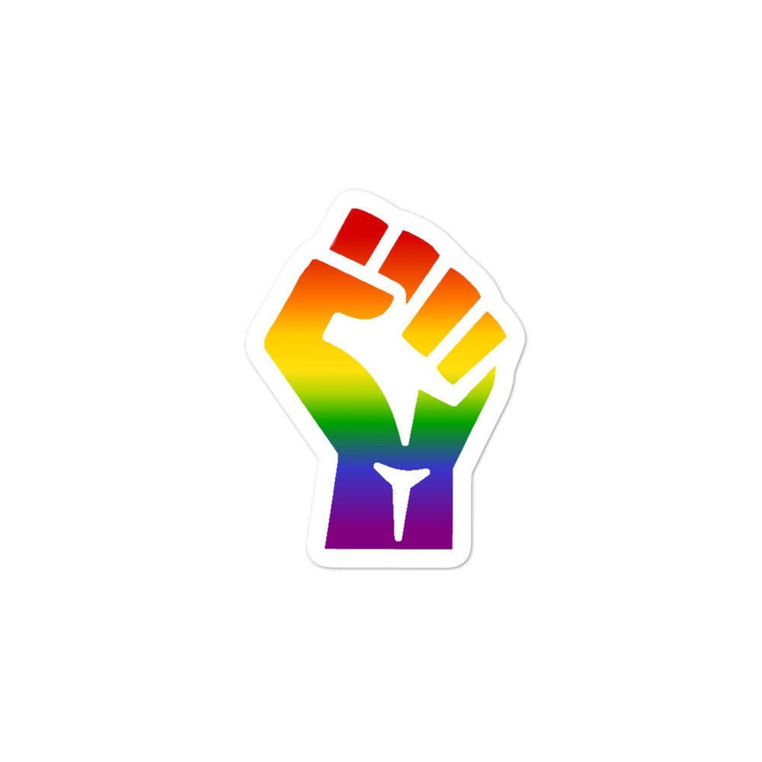 Single Lgbt Stickers Lgbt Pride Sticker Bisexual Pride - Etsy