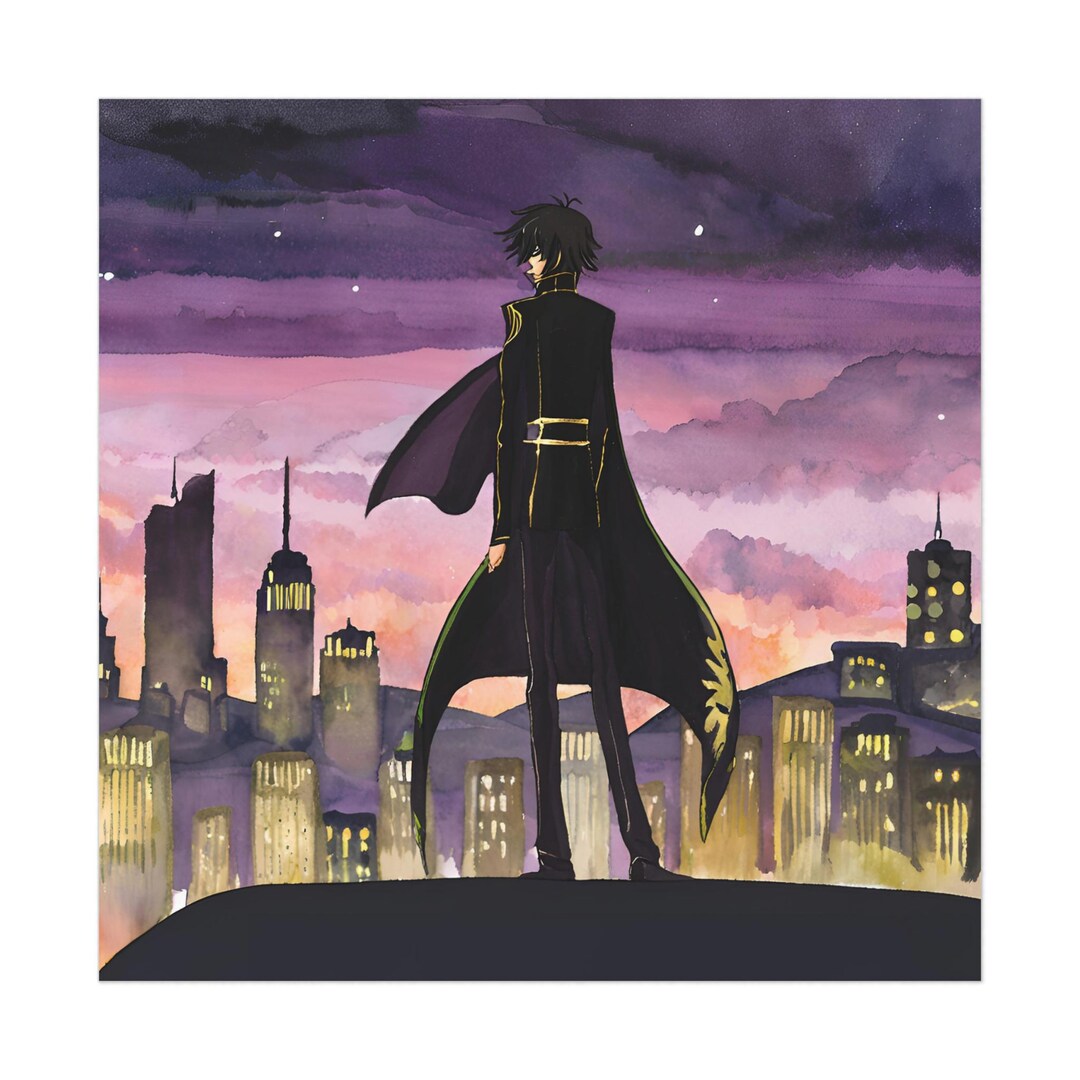 Poster, Code Geass Anime Print Wall Art, Home Decor, Unframed Poster ...