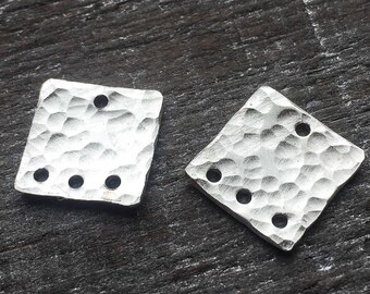 Square jewelry | Etsy