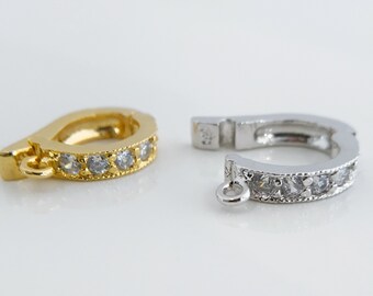 Sterling Silver Hinged Bail - Etsy