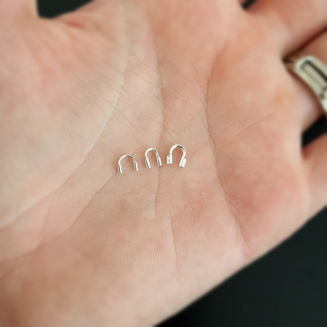 Sterling Silver Wire Guards Three Sizes - Etsy