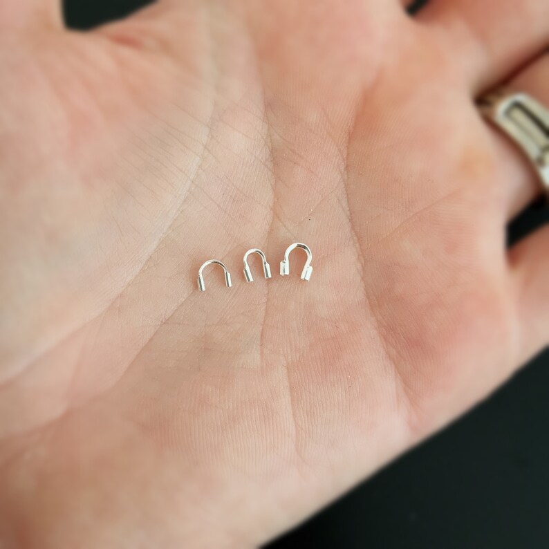 Sterling Silver Wire Guards Three Sizes - Etsy
