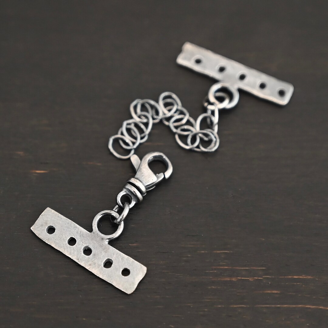 Mason - Sterling Silver Multi Strand Clasp - Etsy
