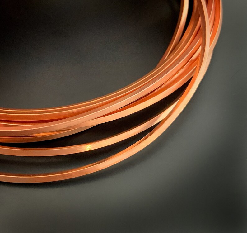 Copper Wire Square 5 Feet - Etsy