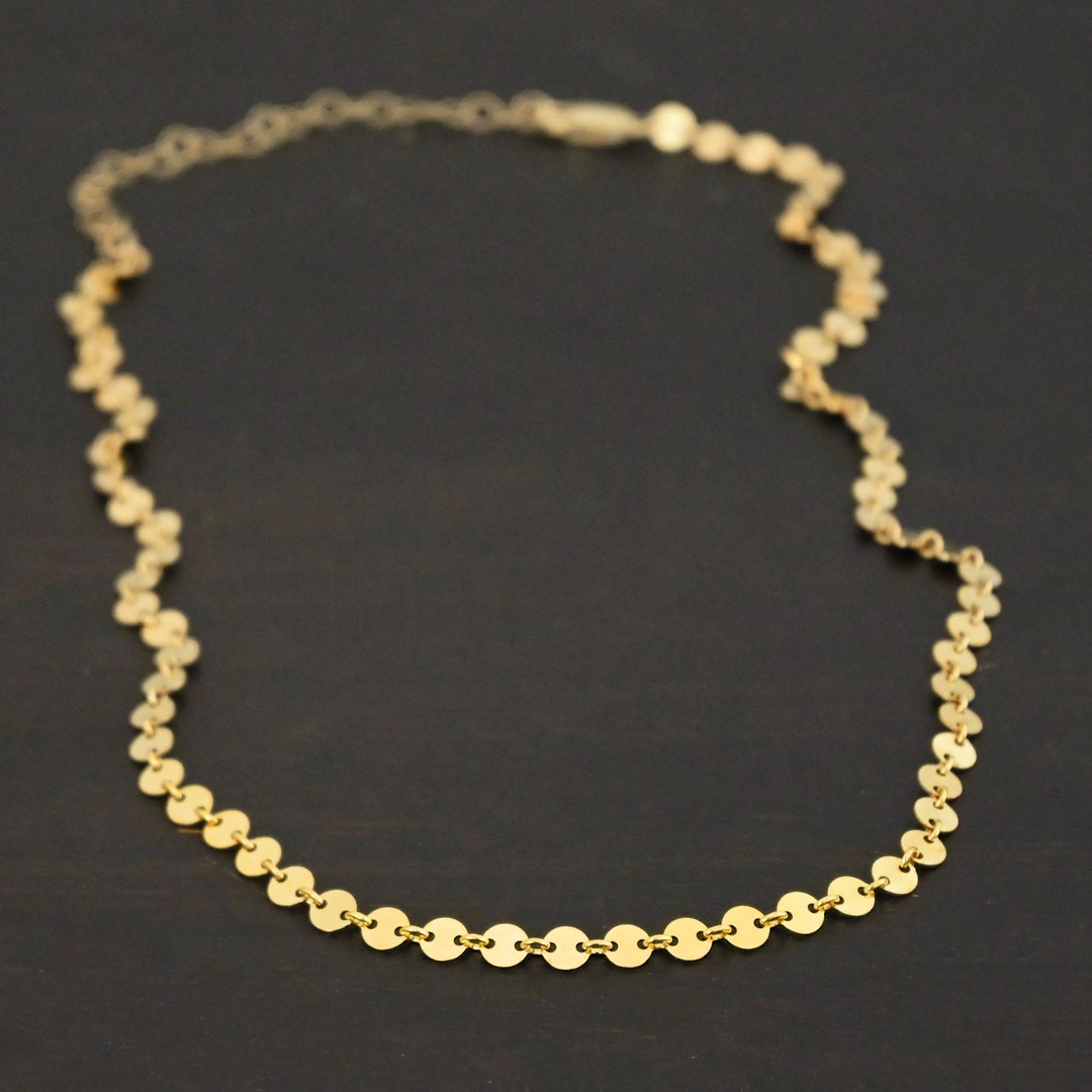 14k Gold Filled "gypsy" Chain - Etsy