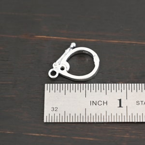 Sterling Silver Hinged Bail - Etsy