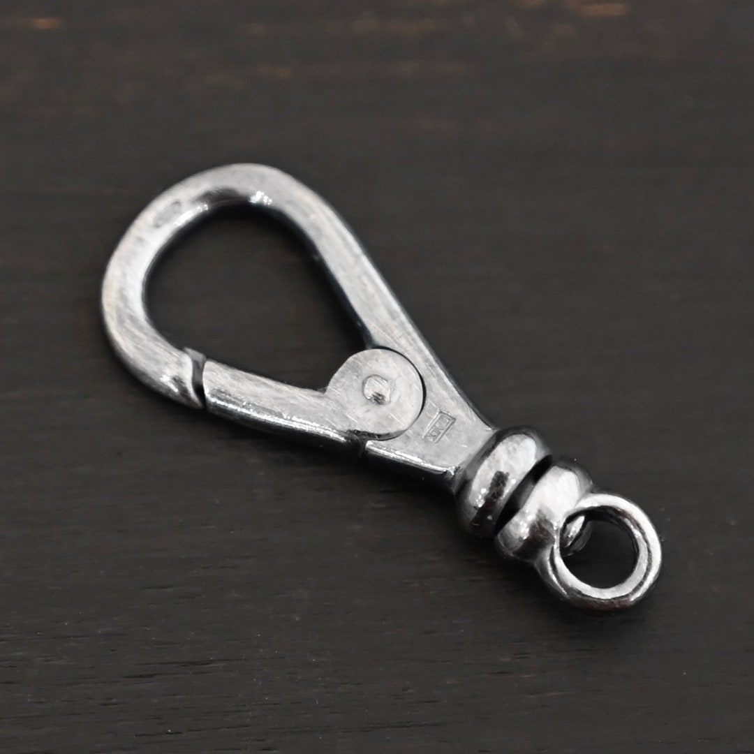 Sage - Sterling Silver Lobster Claw Swivel Push Clasp - Etsy