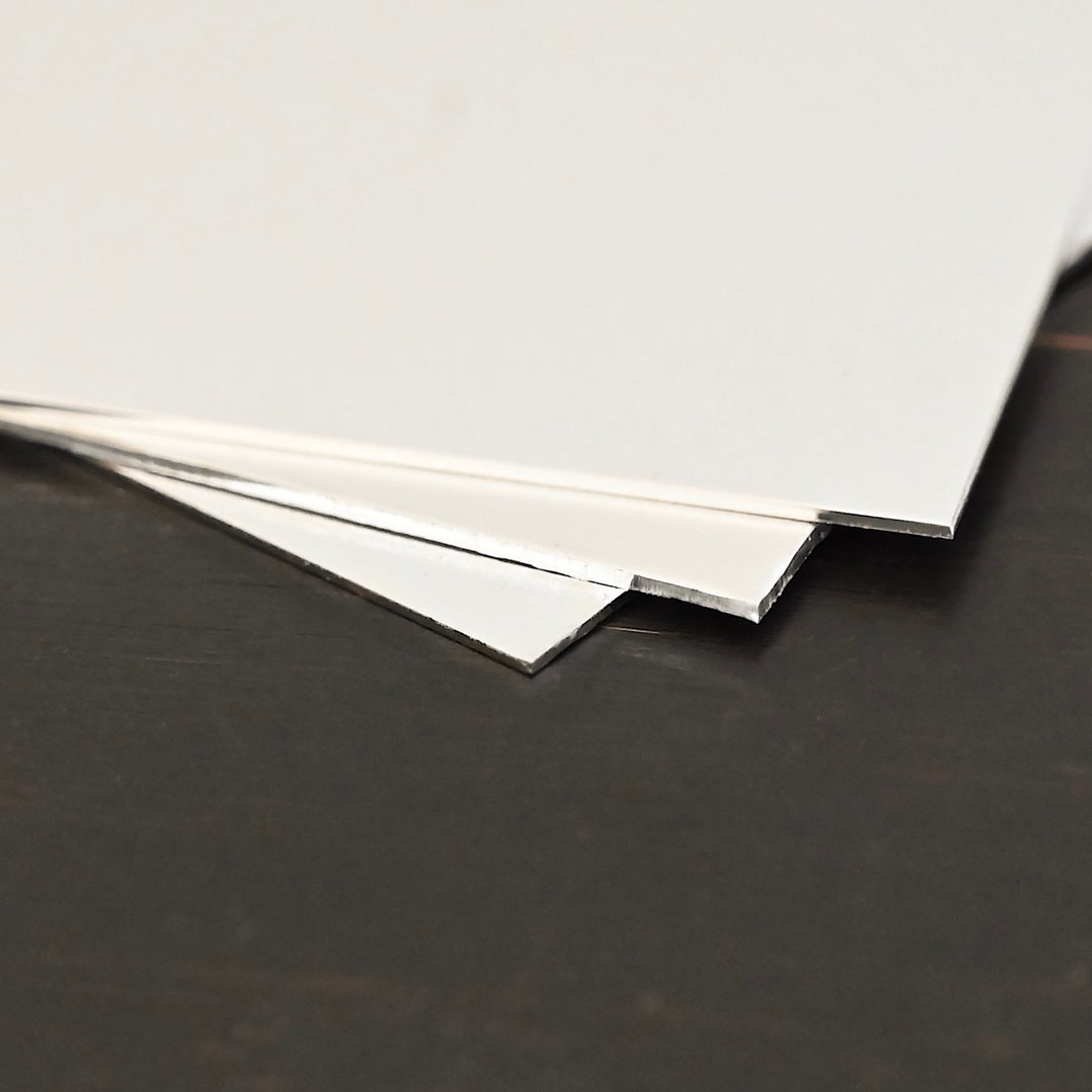 Sterling Silver Sheet 2x2 Inches - Multiple Gauges - Etsy