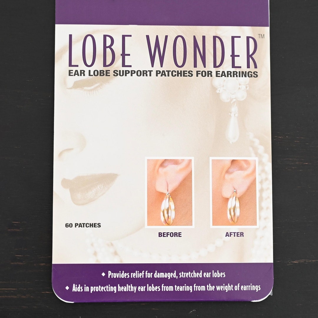 Lobe Wonder Ear Lobe Support Patches for Earrings - Etsy
