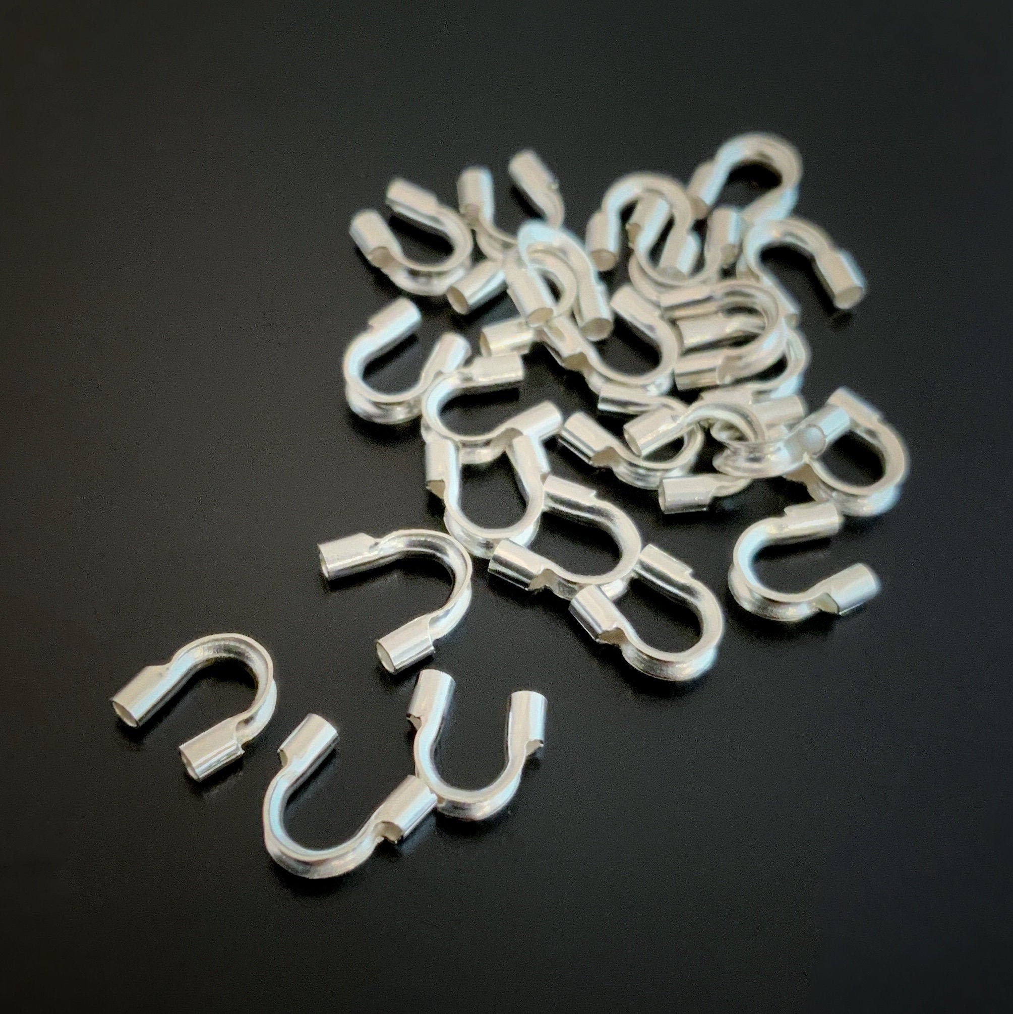 Sterling Silver Wire Guards Three Sizes - Etsy