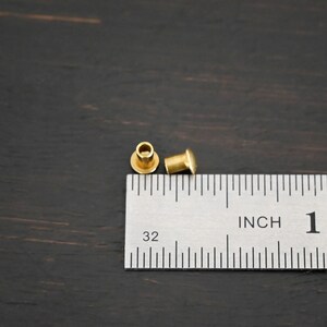 Brass Rivets 3/32 X 1/8 - Etsy
