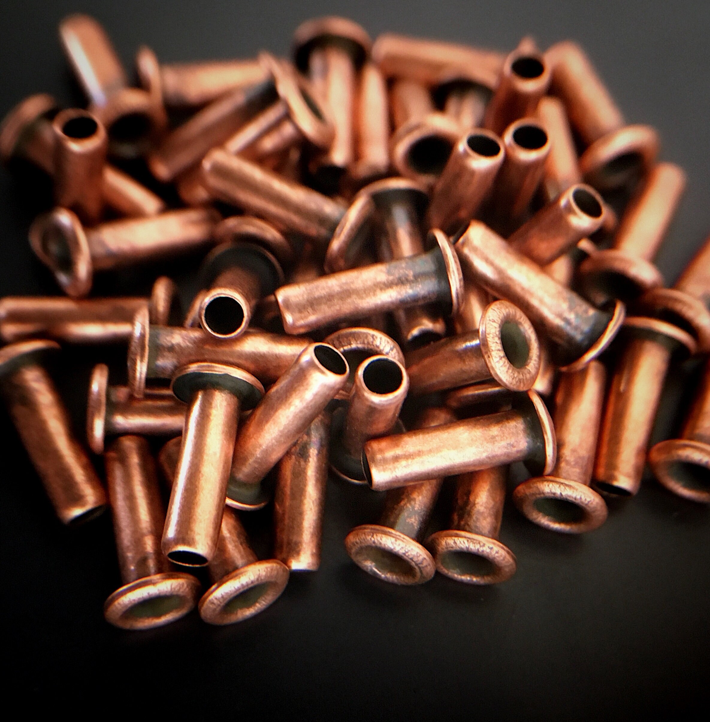 Copper Eyelet 3/32 x 1/4 Jewelry Supplies Jewelry Finding | Etsy