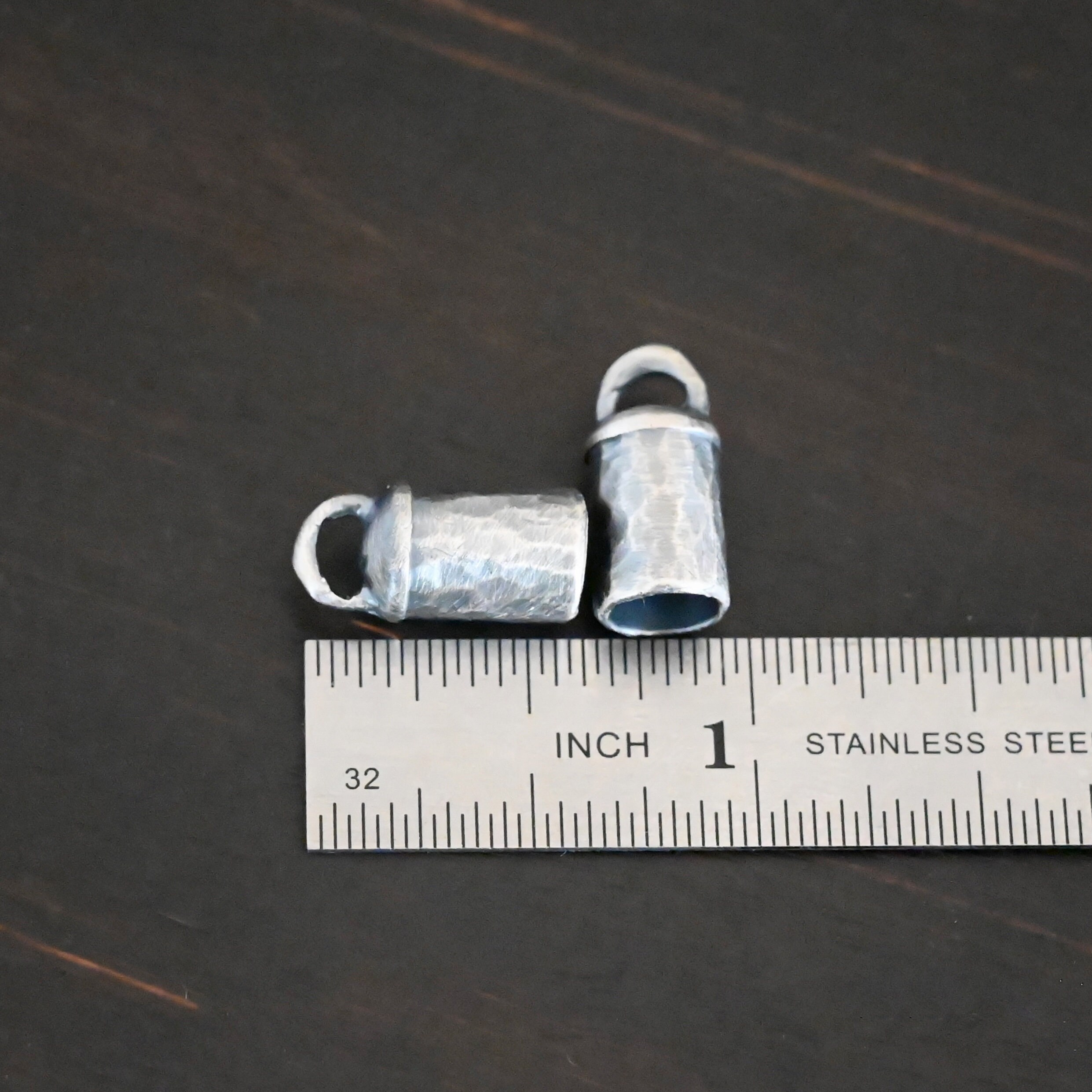 Sterling Silver End Caps 5mm or 6mm - Etsy