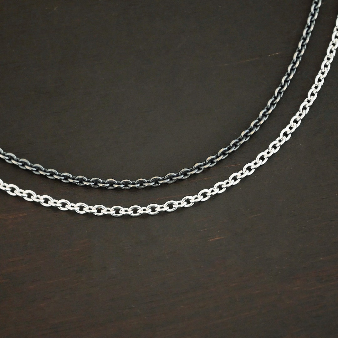 Sterling Silver "maria" Chain - Etsy