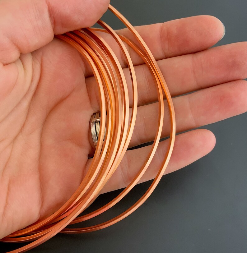 Copper Wire Square 5 Feet - Etsy