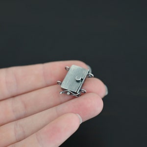 Sterling Silver Box Clasp Two Strands - Etsy