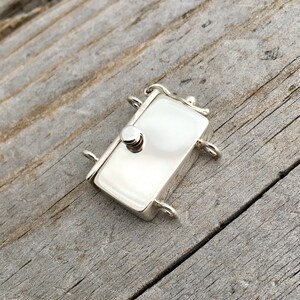 Sterling Silver Box Clasp Two Strands - Etsy
