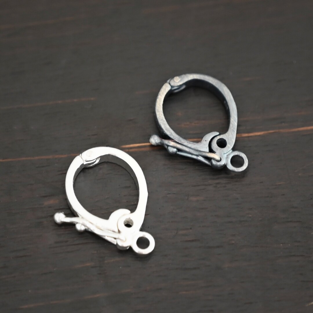 Sterling Silver Hinged Bail - Etsy