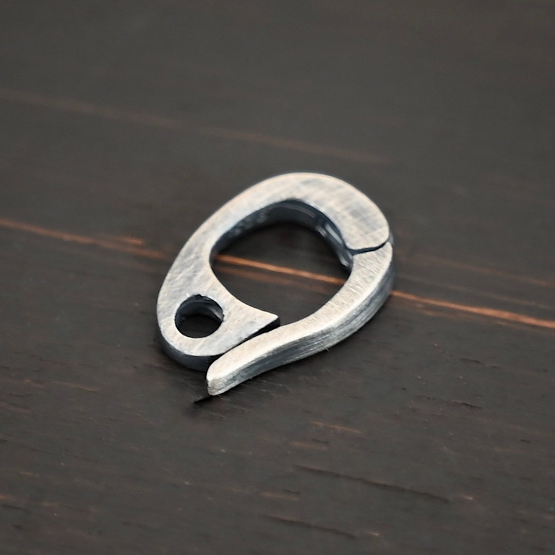 Sterling Silver Hinged Bail - Etsy