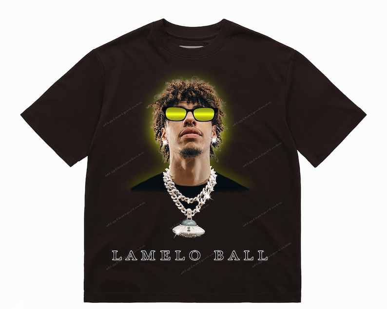 Lamelo Ball Png / Shirt Design, Ready to Print, Bootleg T Shirt Design ...