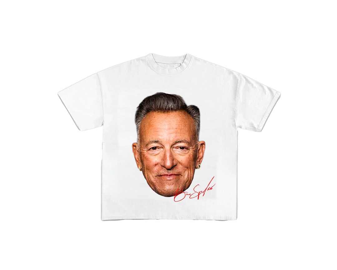 Bruce Springsteen Png / Shirt Design, Ready to Print, Bootleg T Shirt ...