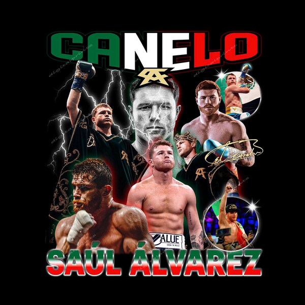 Canelo Alvarez Logo - Etsy