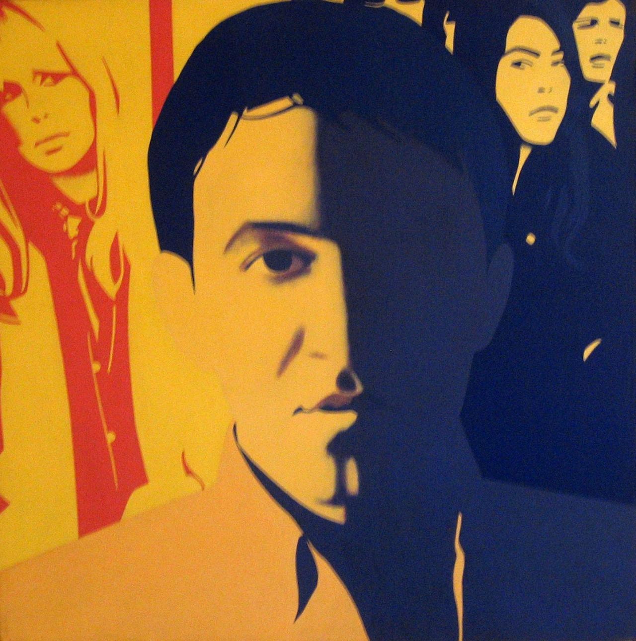 Original Custom Portrait Paintings 24" X 24" - Etsy