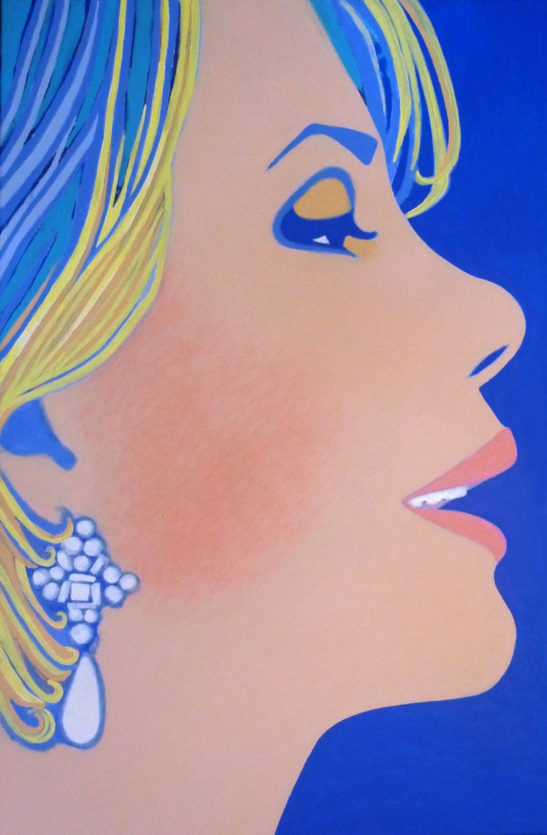 Joan Rivers, a Piece of Work Movie, Original Preliminary Painting for ...