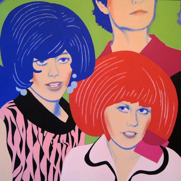 Snoopy & Charlie Brown Peanuts Painting From the 60s - Etsy