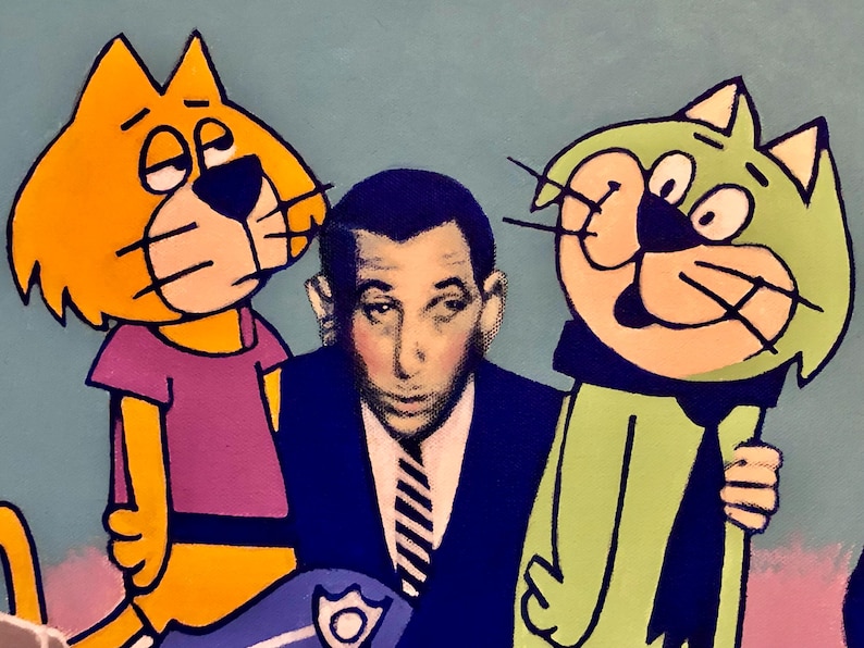 Top Cat Painting 30" X 40" - Etsy