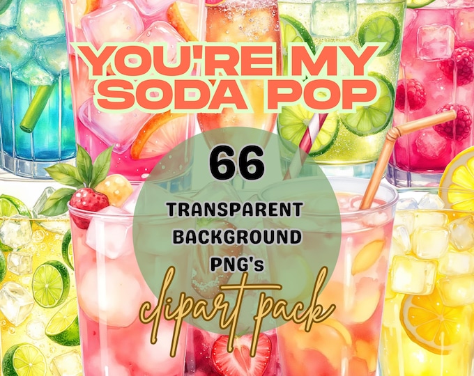 Soda Clipart, Soda Pop Clip Art, Soft Drink, Beverage, Drinks, Soda Cup ...