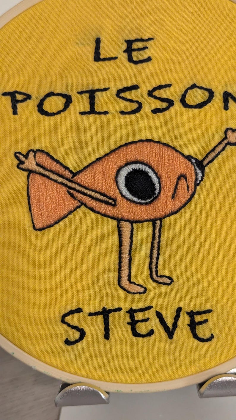 Le Poisson Steve - Etsy