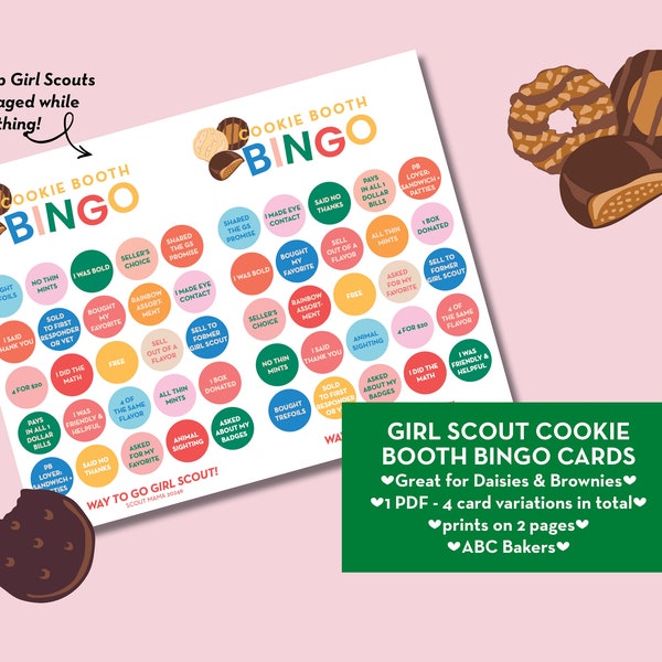Girl Scout Cookie Booth - Etsy