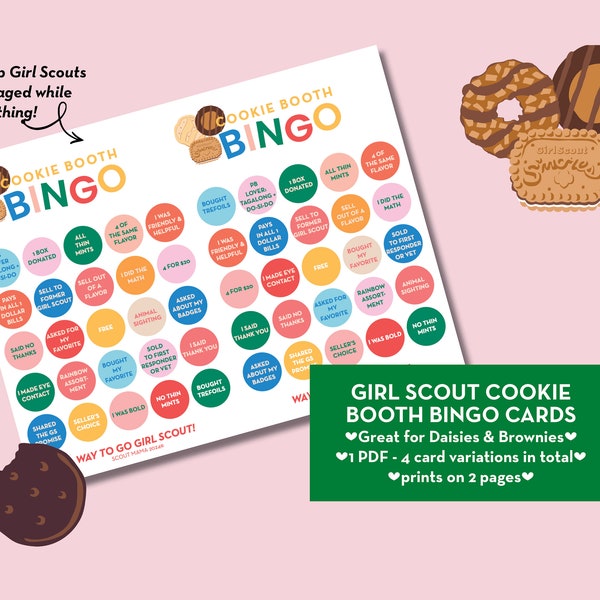 Girl Scout Cookie Booth - Etsy