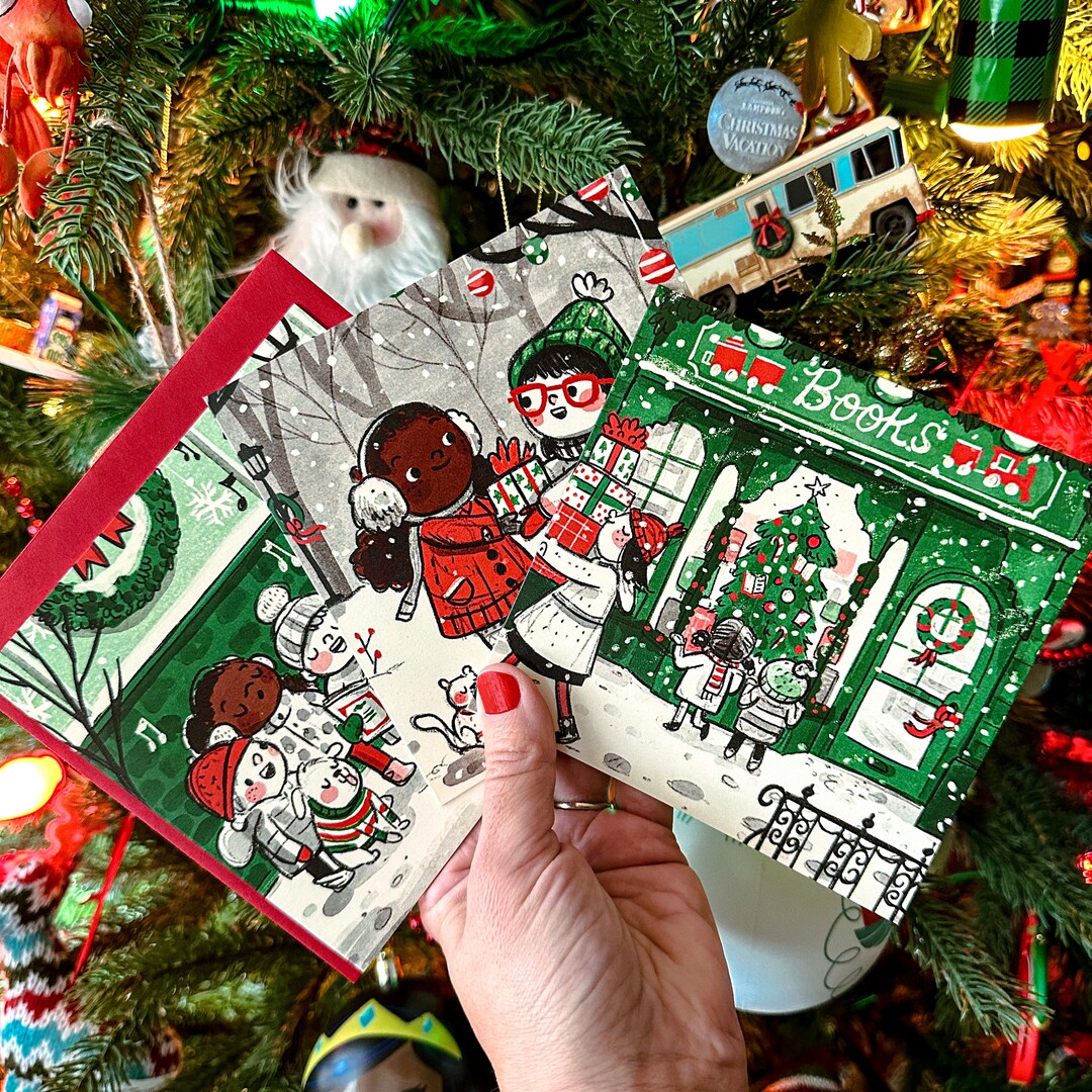 Holiday Cards: Giving Bundle pack of 3 - Etsy