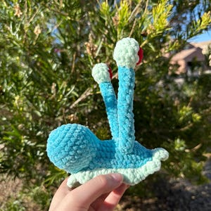 Handmade Gary the Snail W/removable Shell Crochet Plushie - Etsy