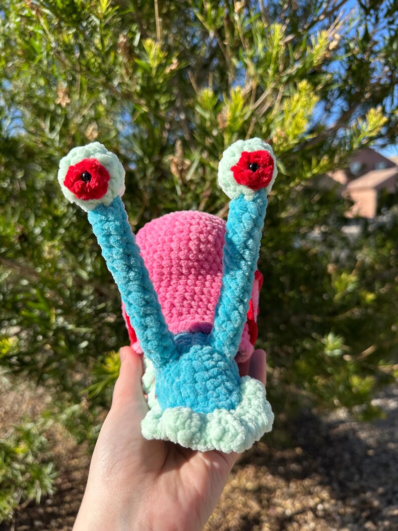 Handmade Gary the Snail W/removable Shell Crochet Plushie - Etsy
