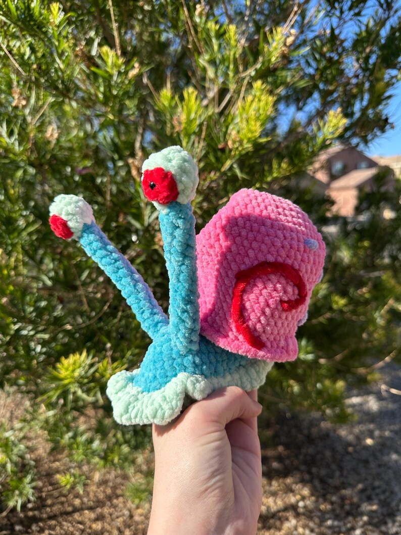 Handmade Gary the Snail W/removable Shell Crochet Plushie - Etsy