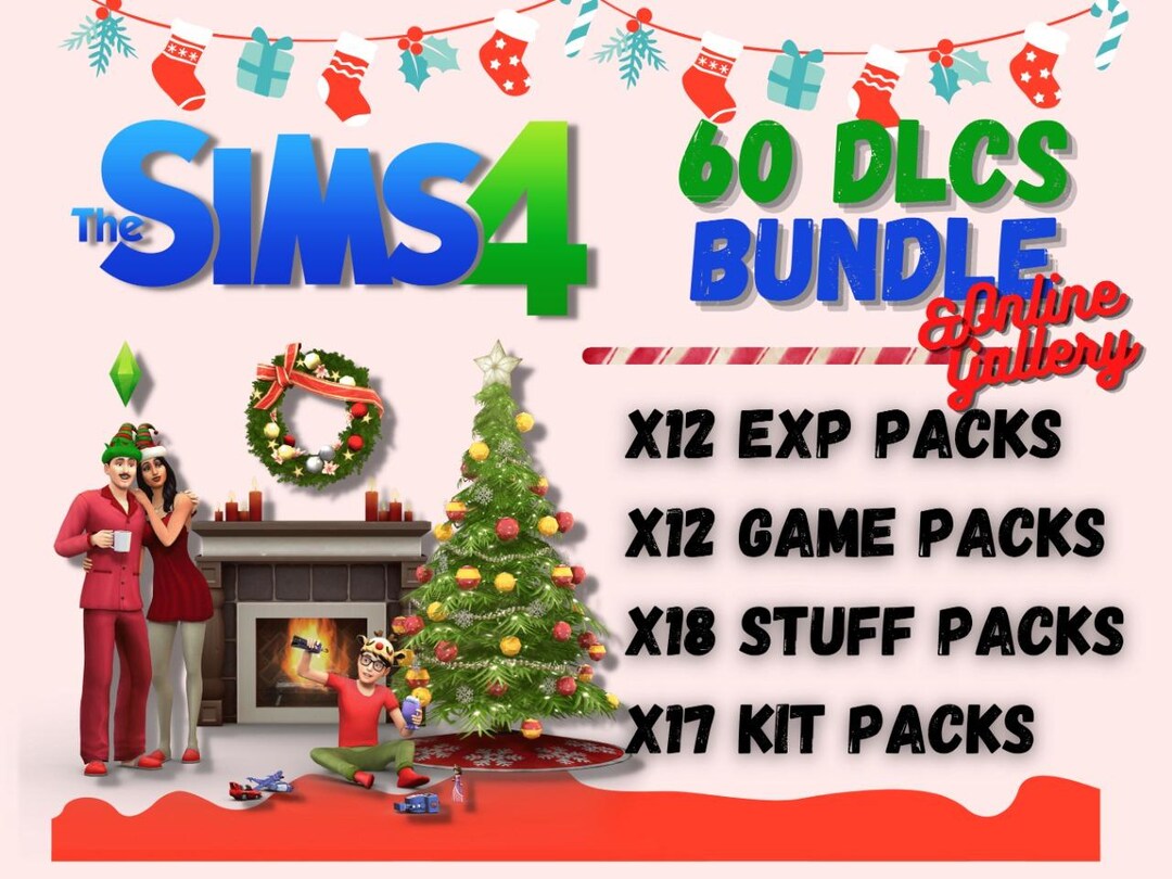 The Sims 4 Complete Collection With All DLC Expansions 67+ Stuff Packs ...