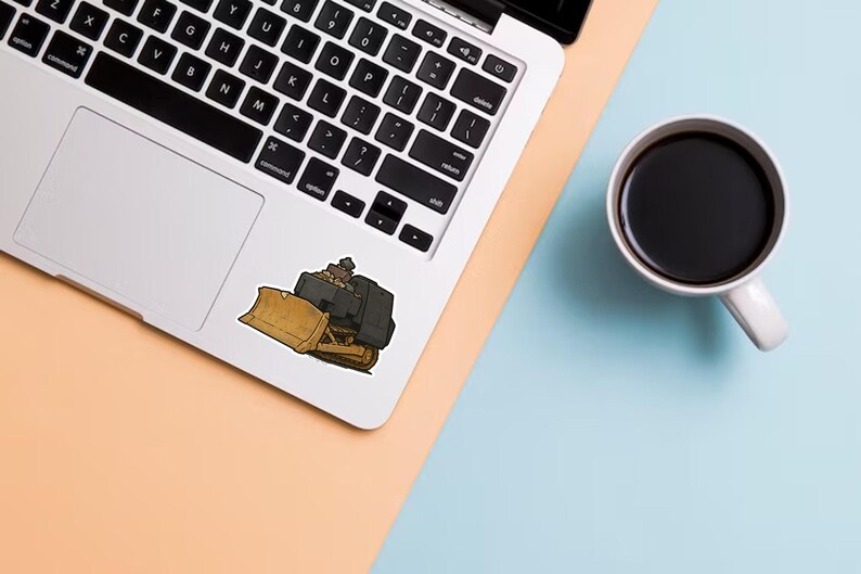 Killdozer Bulldozer Sticker – Anti-zoning Cartoon Decal – Protest Armor ...