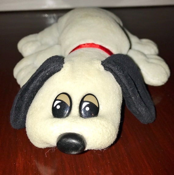 Vintage 1980's Tonka grey mini Pound Puppies plush toy | Etsy