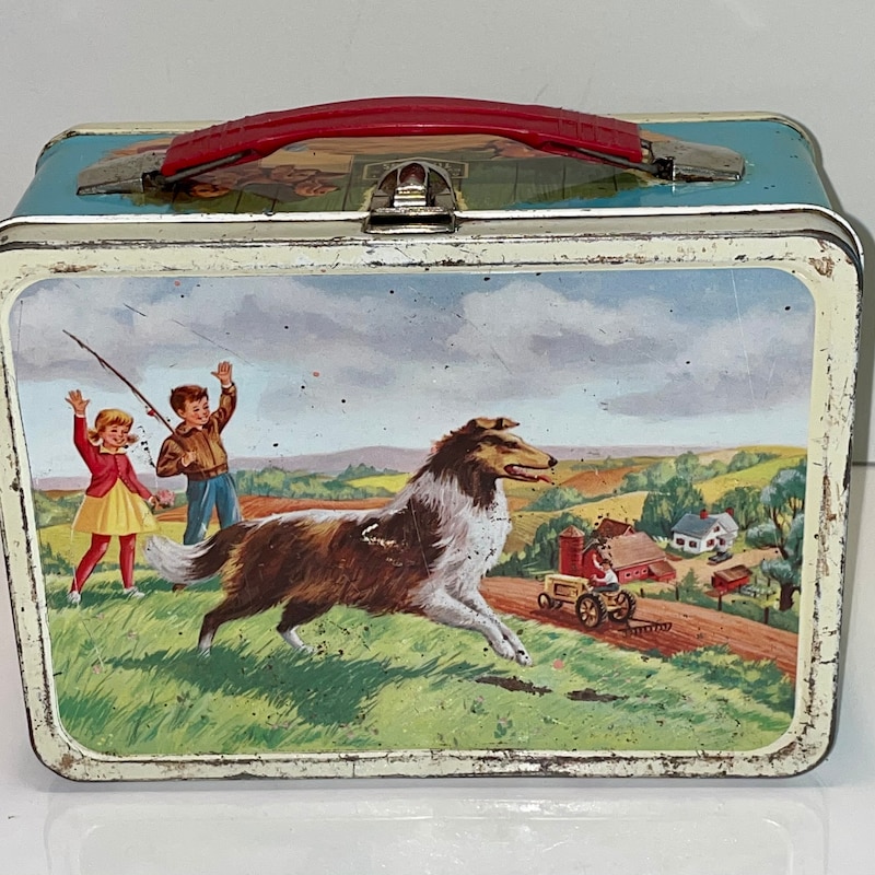 1950s Lunch Box - Etsy