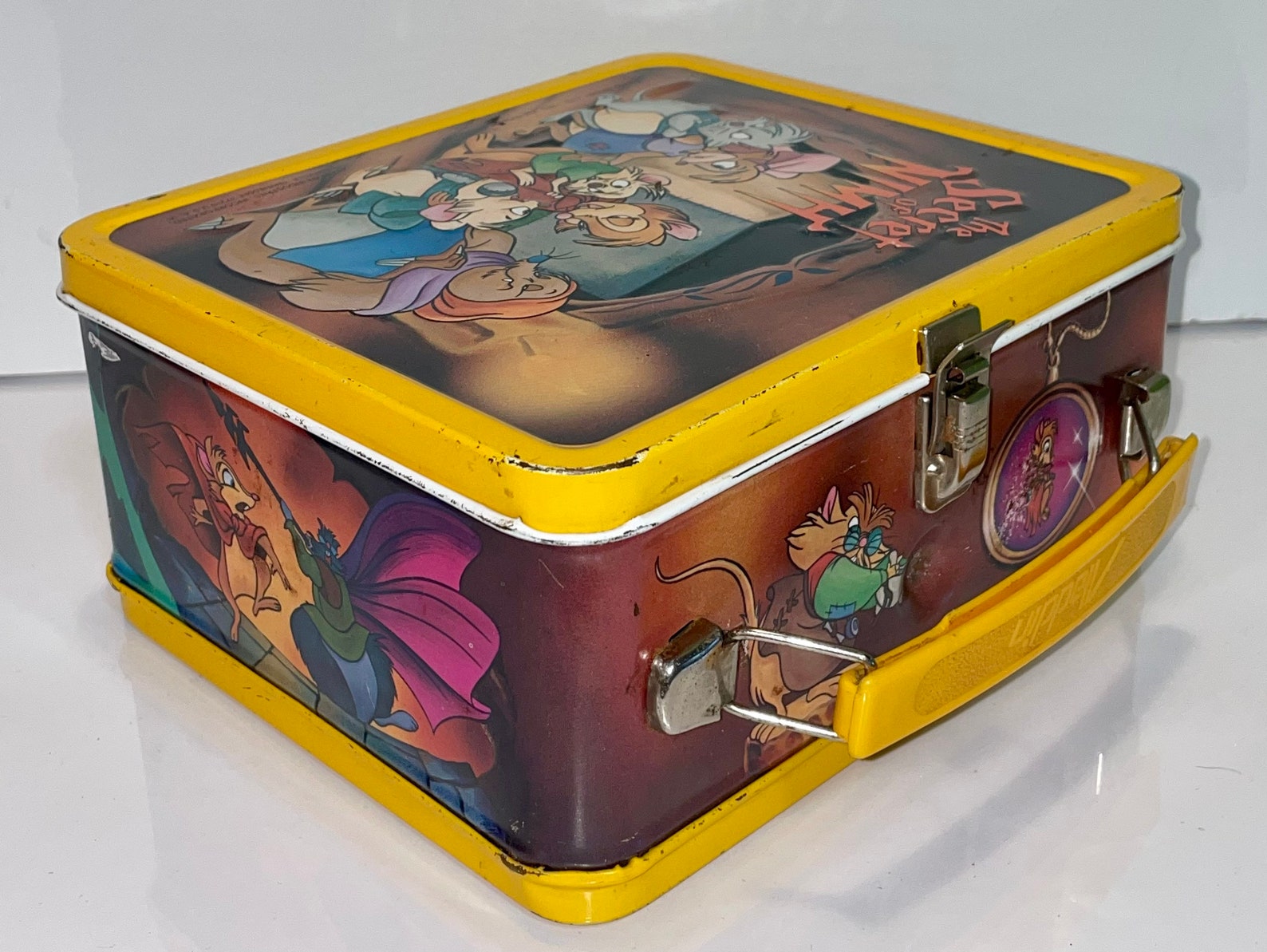 1982 the Secret of Nimh Metal Lunch Box Lunchbox in Excellent Minty ...