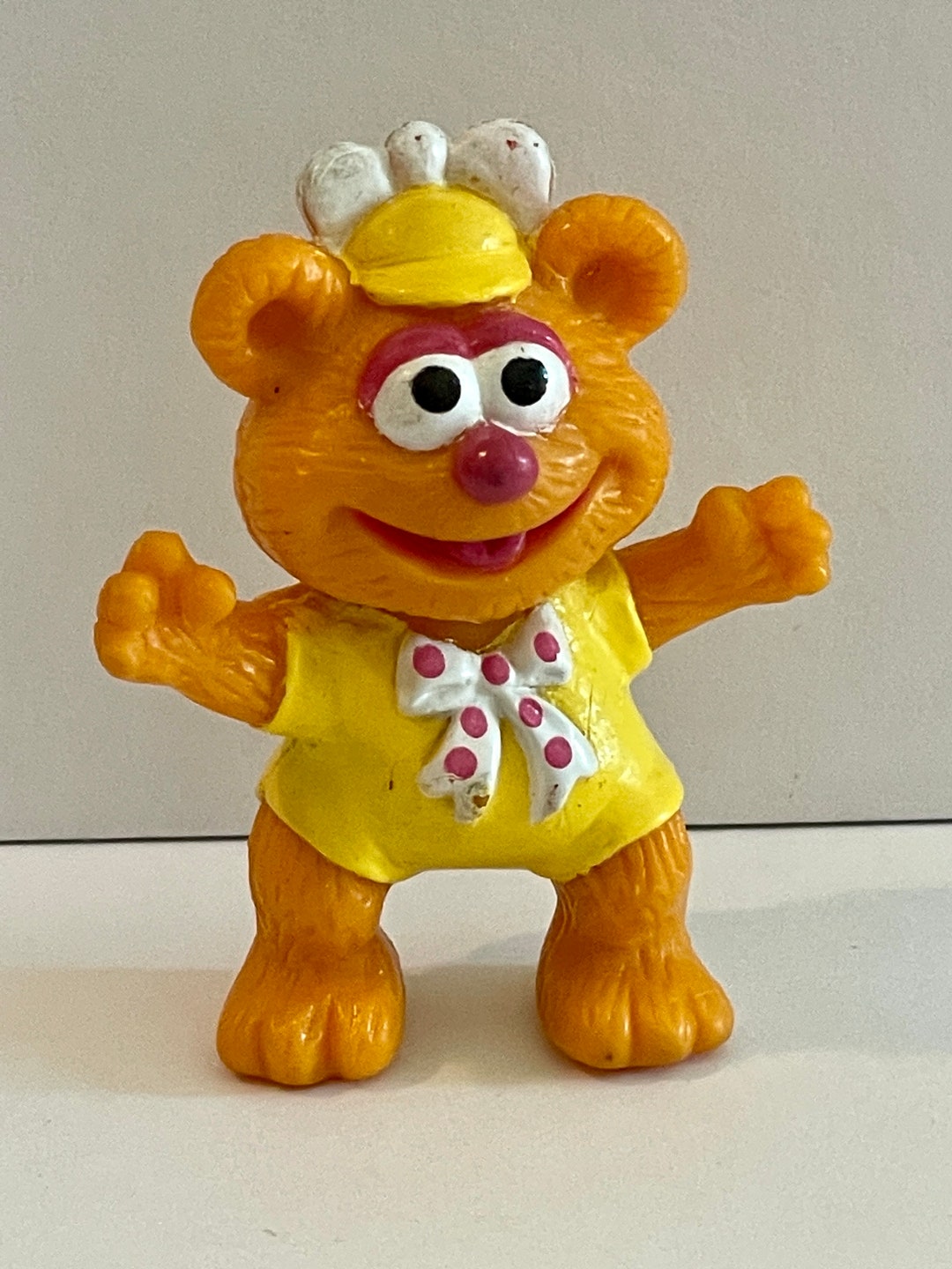 Vintage Jim Henson Muppets Muppet Babies Baby Fozzie Bear PVC Toy - Etsy